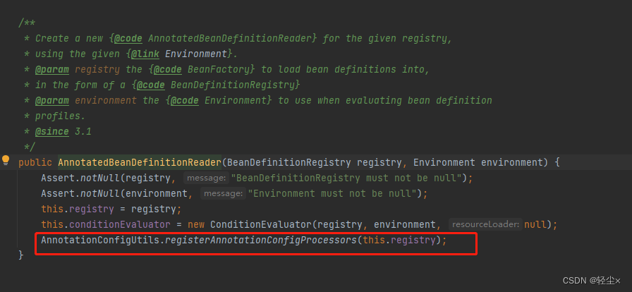 注解开发方式下AutowiredAnnotationBeanPostProcessor的注册时机_autowiredannotationbeanpostprocessor 什么时候注册的-CSDN博客
