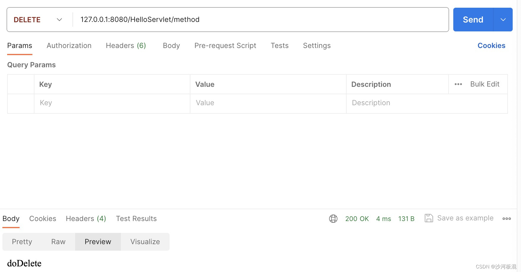【Java】HttpServlet类简单方法和请求显示_java使用sevlet实现网络请求-CSDN博客
