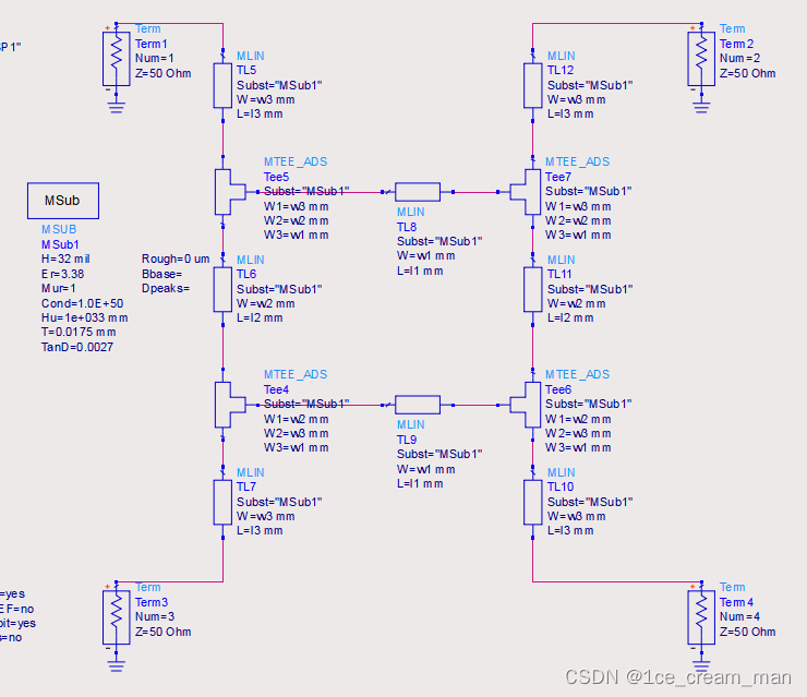 ADS中90°耦合电桥仿真优化实例_ads耦合器仿真-CSDN博客