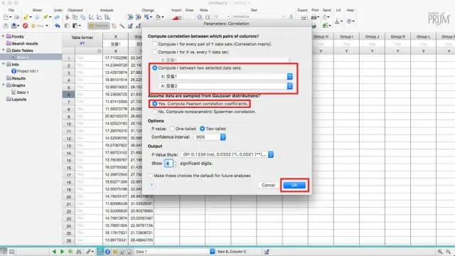 pearson相关系数_GraphPad Prism 进行pearson相关性分析-CSDN博客