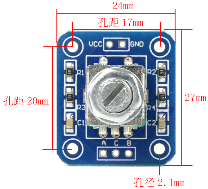 ESP32 + EC11旋转编码器调节PWM占空比输出_esp32 ec11-CSDN博客