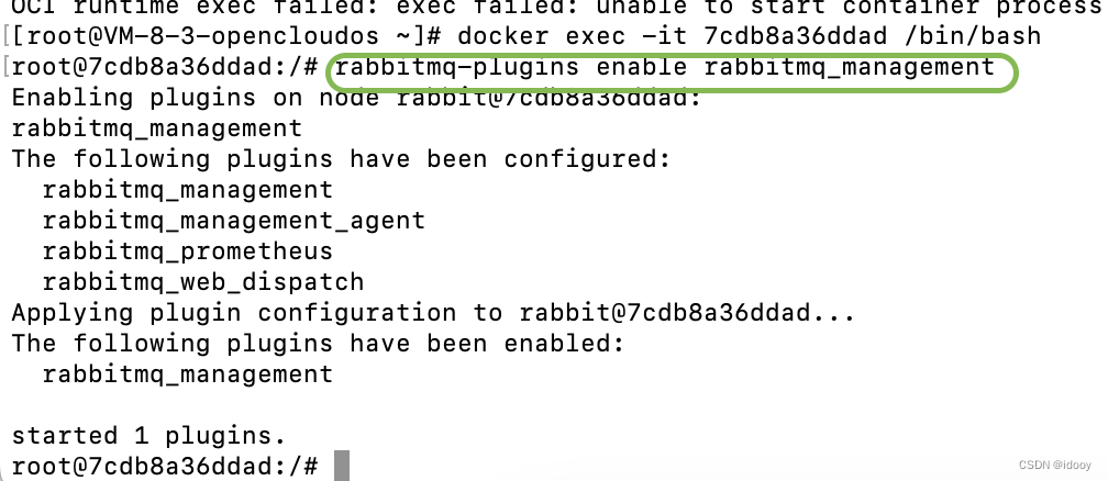 Docker安装RabbitMQ_dockercompose启动rabbitmq失败failed to create thread: -CSDN博客