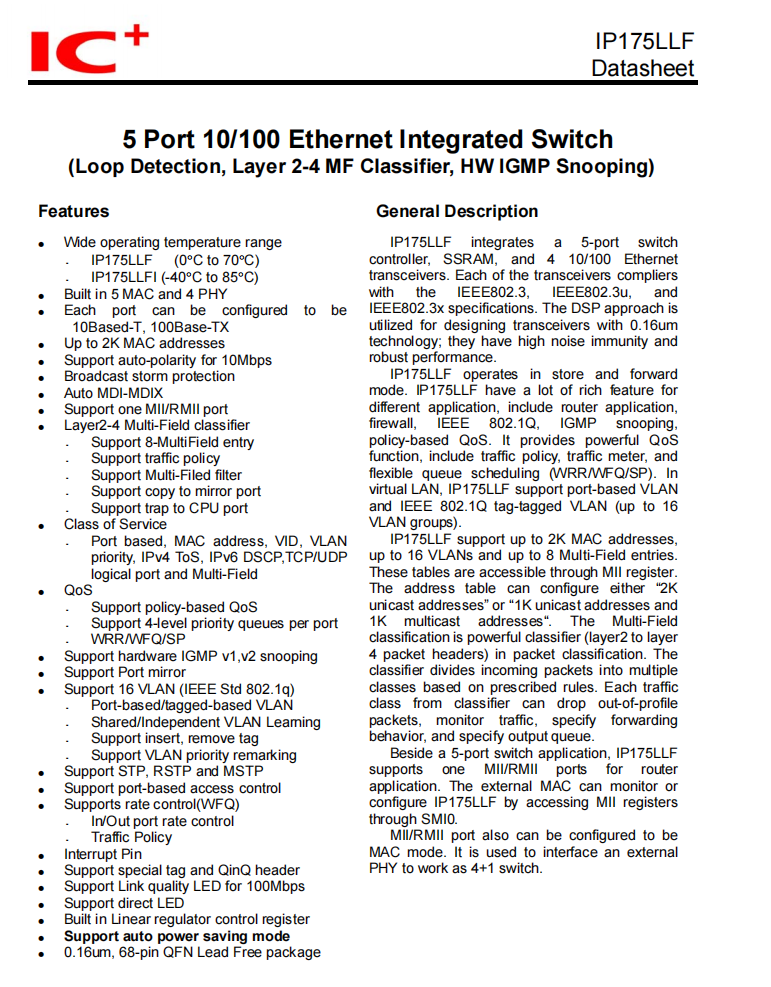 IP175LLF基本参数和引脚图-CSDN博客