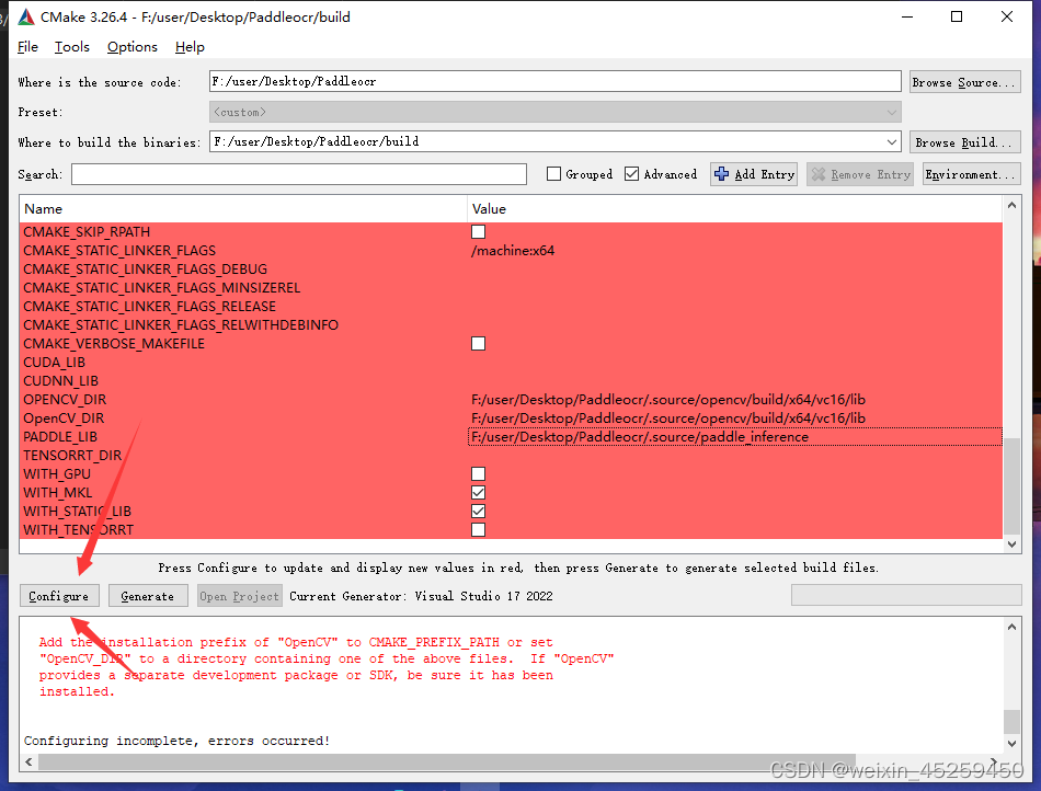 Paddleocr编译成lib文件，让其他项目进行使用_paddleocr源码生成静态库-CSDN博客