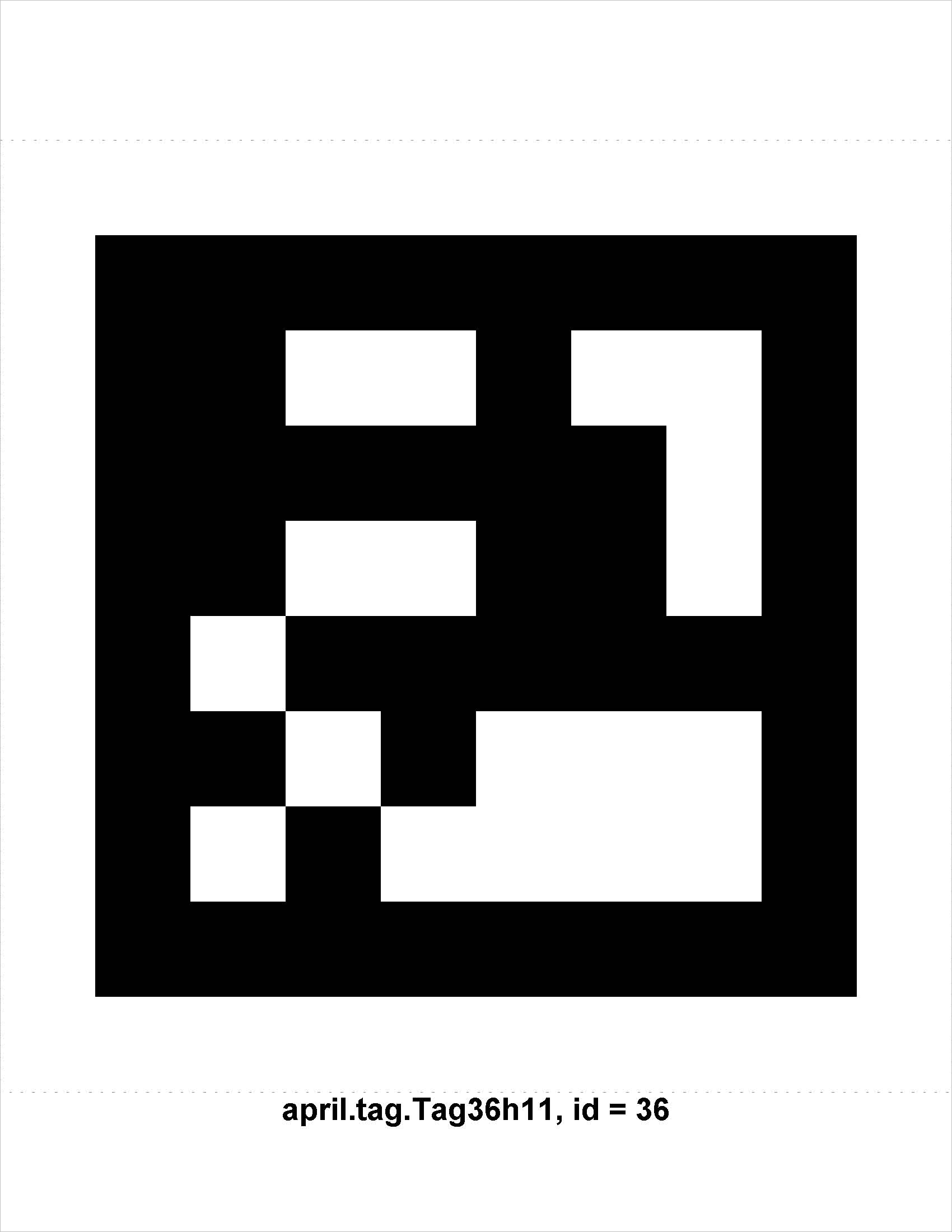 Apriltag ： 用于视觉系统标定图标tag36H11-CSDN博客