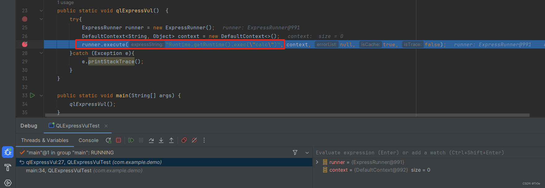 浅析QLExpress脚本引擎表达式注入漏洞_qlexpress原理-CSDN博客