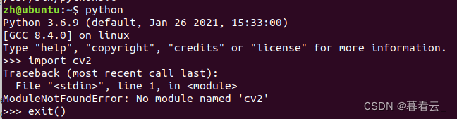 ubuntu18.04下安装vscode并配置python+opencv_ubuntu18.04 vscode-CSDN博客