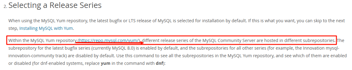 在 Linux(红帽系列) 中使用 yum 工具安装指定版本的 MySQL以及 MySQL 服务的启动停止和第一次访问连接 MySQL 并修改用户密码验证策略与远程登陆_yum指定版本-CSDN博客