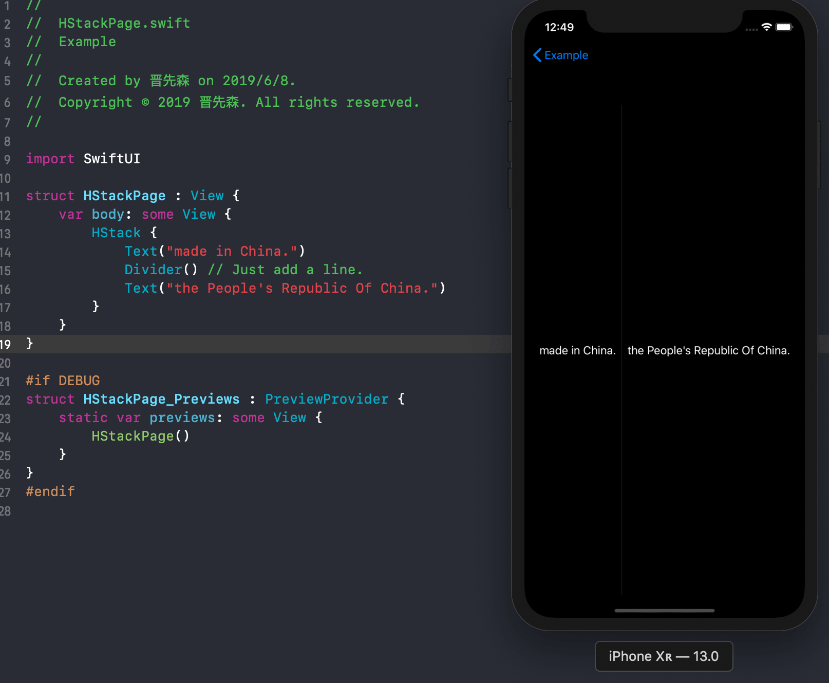 参考 Swiftui 官方示例做的常用组件示例，新手看过来，五分钟看完swiftui 组件 Csdn博客
