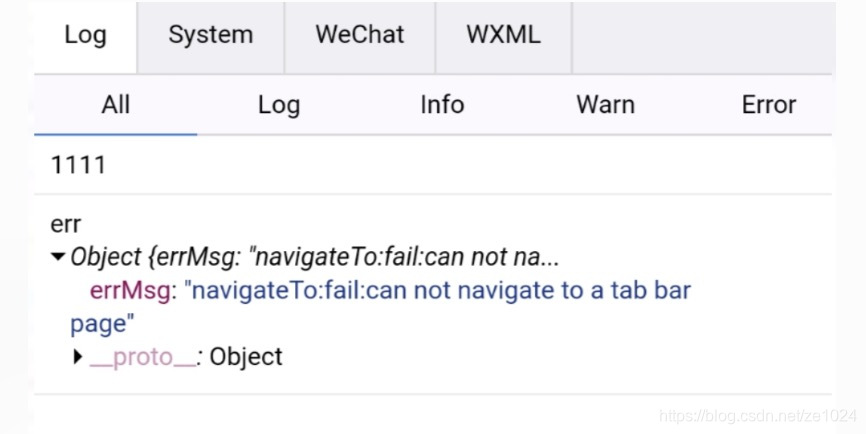 微信小程序navigatTo失败 navigateTo:fail can not navigateTo a tabbar page-CSDN博客