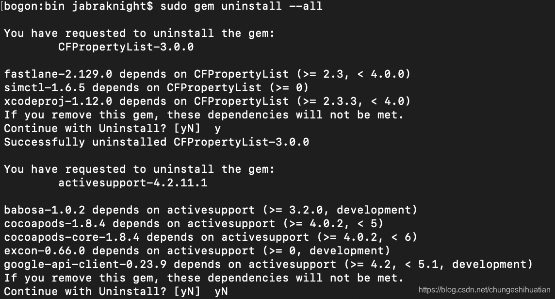 cocoapods更新出现不能install问题_attempting to install cocoapods cli with gem-CSDN博客