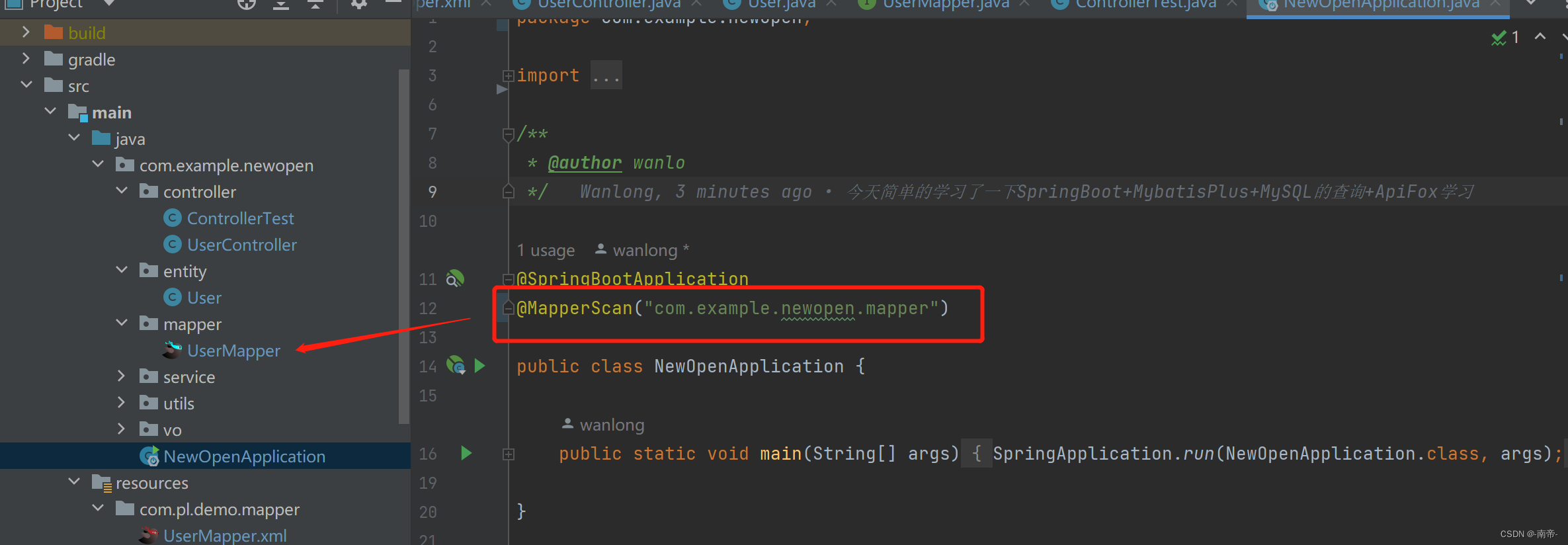Consider defining a bean of type ‘com.service.UserService‘ in your configuration解决方案_consider ...