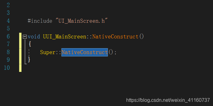 UE4学习笔记：NativeConstruct（）的用法-CSDN博客