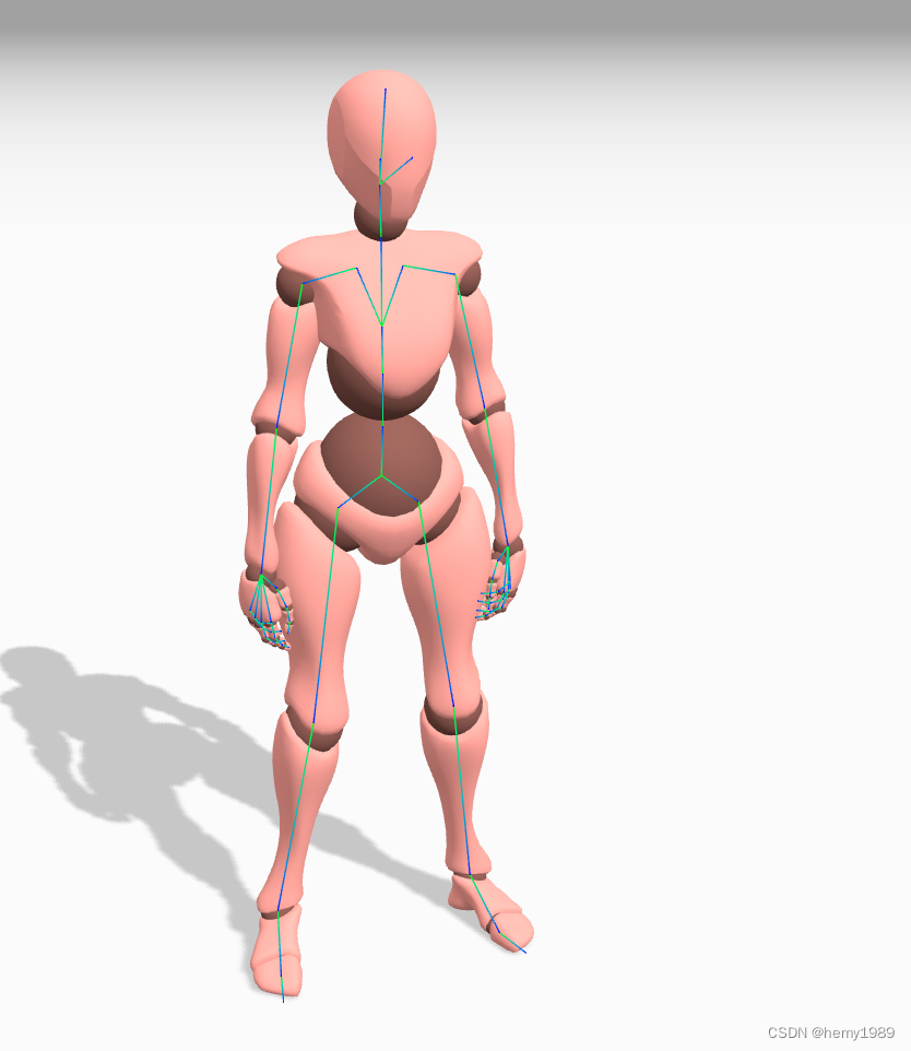 three.js官方案例（animation / skinning / additive / blendin）animation_skinning_additive_blending.html ...