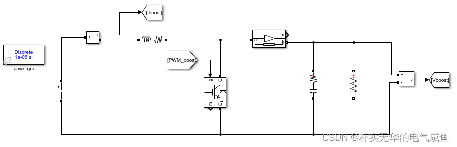Matlab/Simulink-Boost电路双闭环仿真搭建_boost闭环电路仿真matlab-CSDN博客