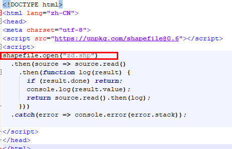 html中加载shp文件,运用shapefile.js解析Shp文件-CSDN博客