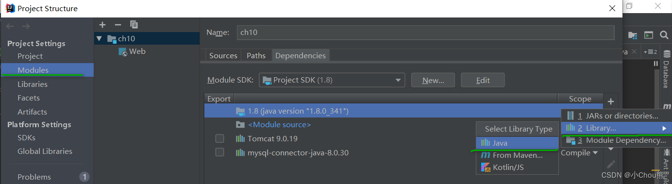 Exception in thread “main“ java.lang.NoClassDefFoundError: com/mysql/cj ...