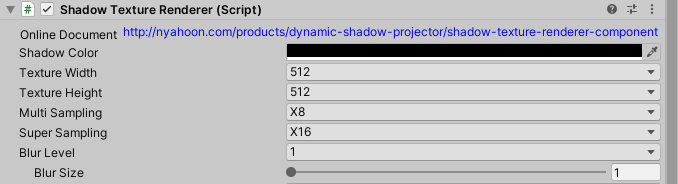 Unity 插件 Dynamic Shadow Projector 软阴影的使用_unity 阴影插件-CSDN博客