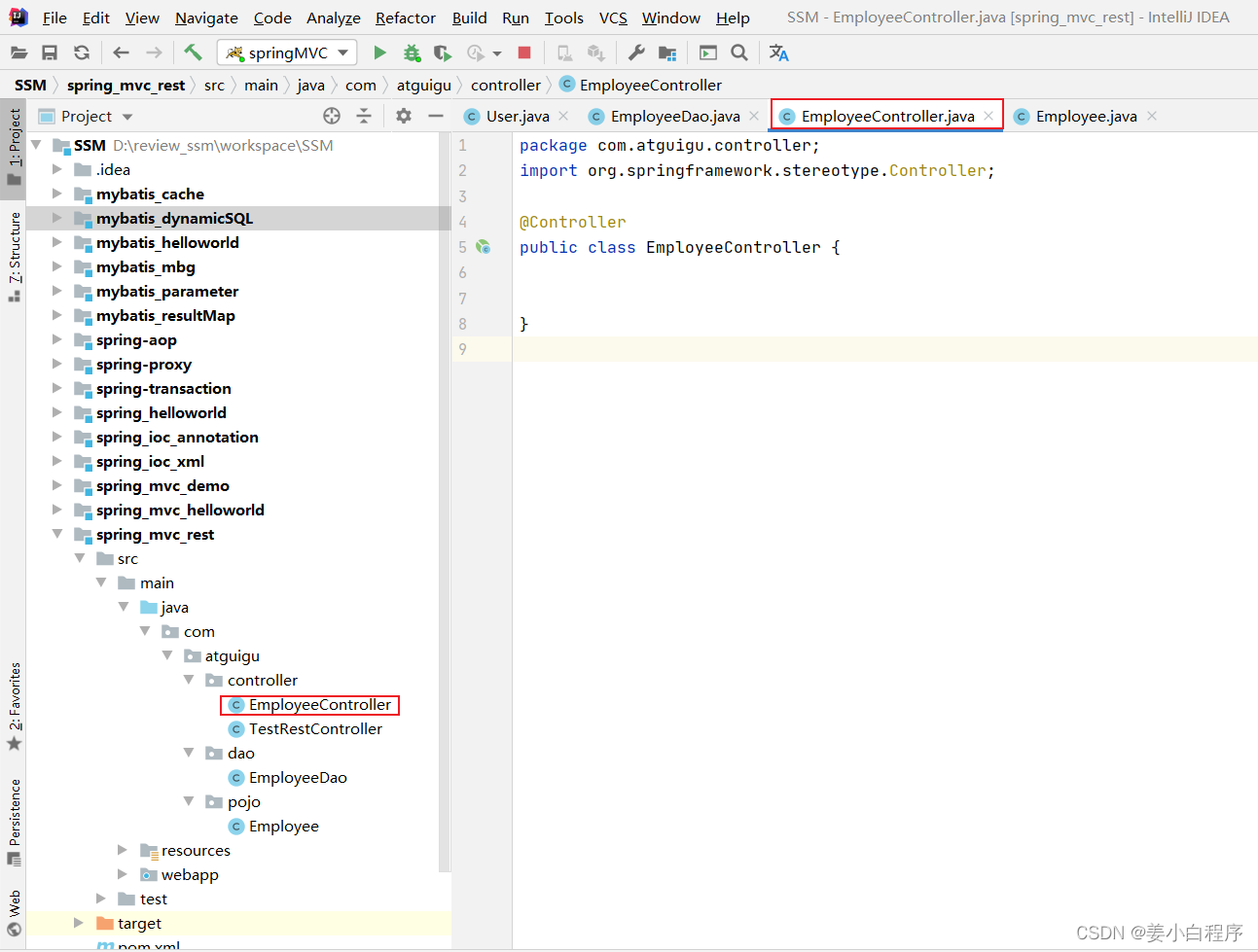 (续)SSM整合之springmvc笔记(RESTful之RESTful案例)（P148-153）-CSDN博客