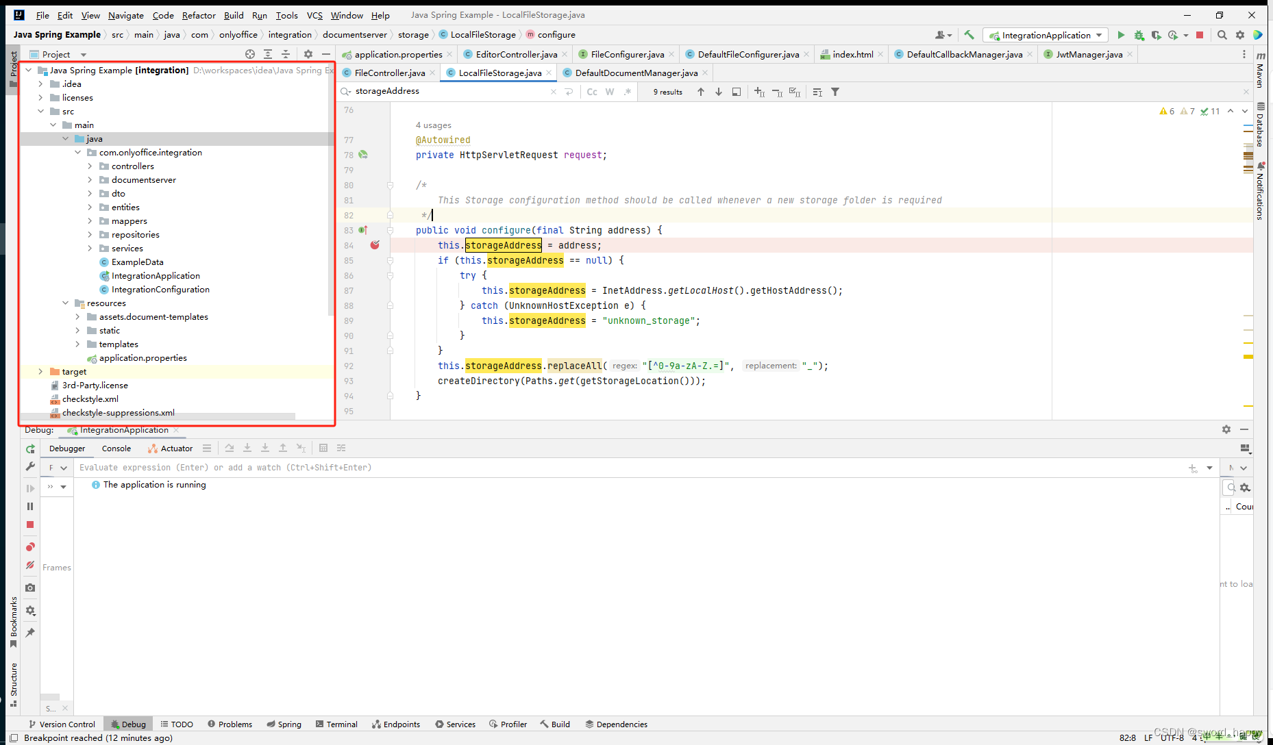 基于docker的onlyoffice使用--运行JavaSpringExample_onlyoffice example-CSDN博客