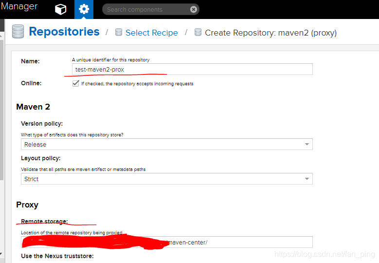 Nexus里设置Proxy，代理第三方库_nexus proxy-CSDN博客