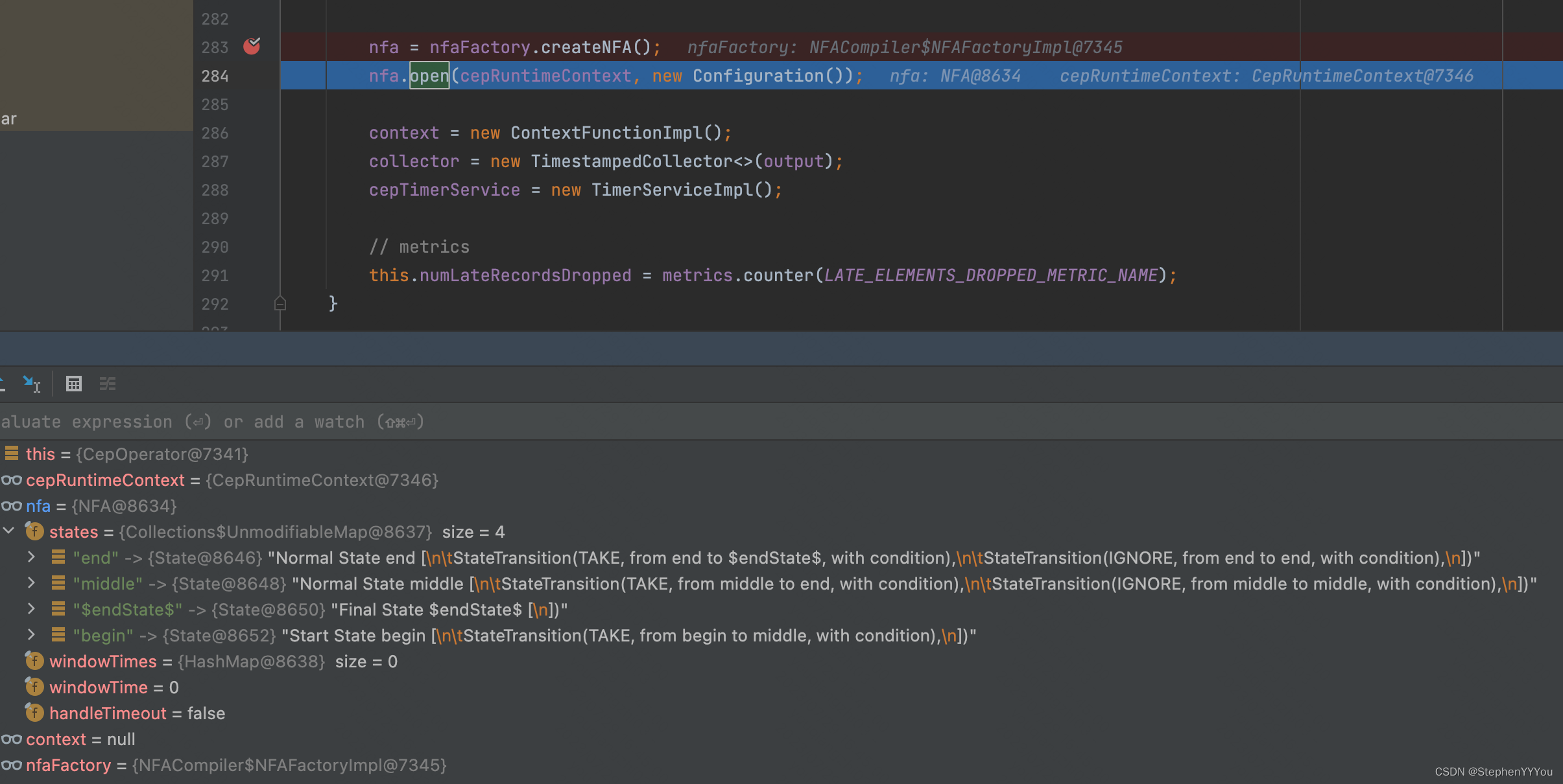 Flink CEP(二) 运行源码解析_flink cep动态-CSDN博客