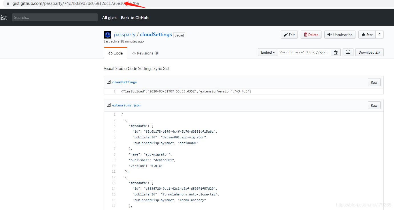 VSCode配置同步 插件Settings Sync用法，Sync: GitHub 令牌无效或已过期解决办法_visual studio code settings sync 已经弃用-CSDN博客