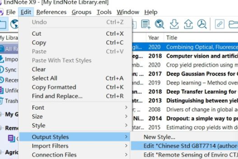 Endnote 导入参考文献的时候，格式错误太多了。et.al错误，国标GBT7714在endnote中的详细配置教程，适用于本科，硕士论文文献插入的模板_endnote chinese ...
