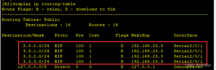 eNSP学习——RIP路由协议的汇总_ensp路由器,三层交换机配置rip命令步骤关闭自动汇总-CSDN博客