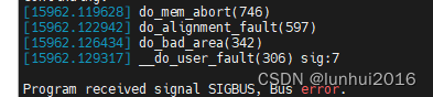 memset(addr , 0 , size) 导致Bus error问题分析_memset bus error-CSDN博客