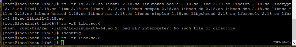 Centos7.9安装glibc2.18后回滚到glibc2.17_linux glibc版本回退-CSDN博客
