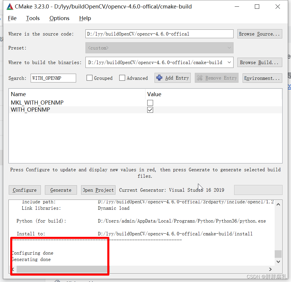 OpenCV编译子模块及重命名流程 VS2019_vs2019 输出lib的名字修改-CSDN博客