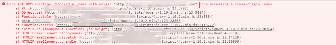 from accessing a cross-origin frame有没有更好的解决办法？_from accessing a cross ...