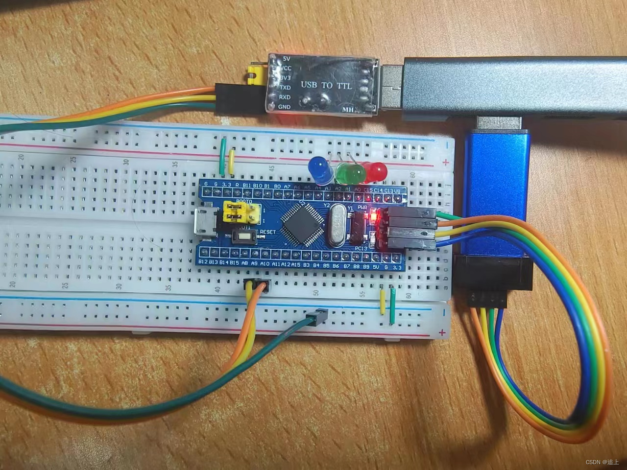 实验（二）：USART应用：指令控制RGB 彩灯实验设计_使用uart控制rgb灯-CSDN博客