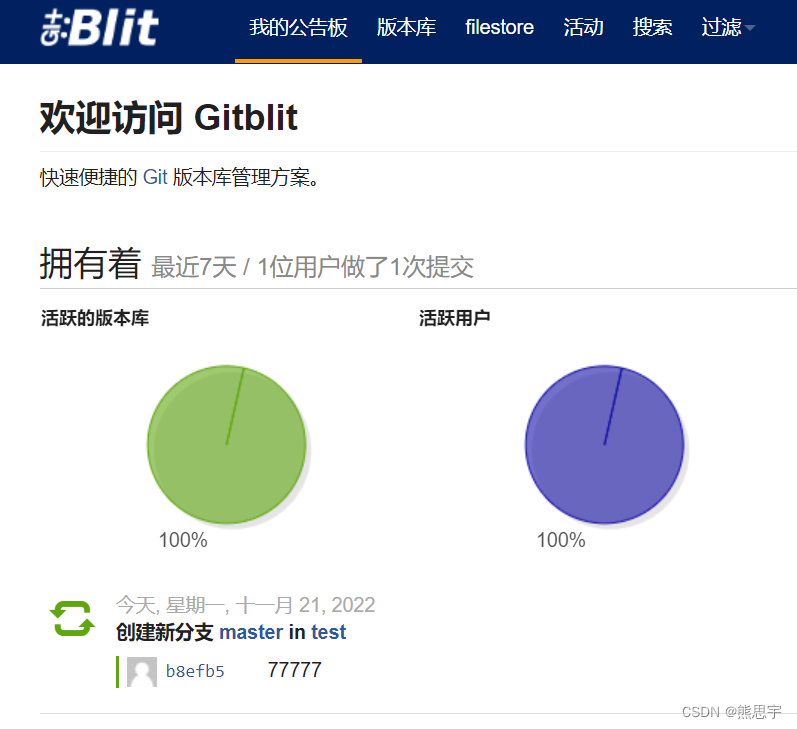 gitblit 搭建本地的 git 服务器-CSDN博客