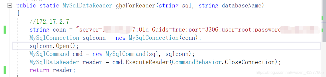 C# 连接 mySQL 出现 GUID 应包含带 4 个短划线的 32 位数 问题_guid应包含带4个短划线的32位数 c#-CSDN博客
