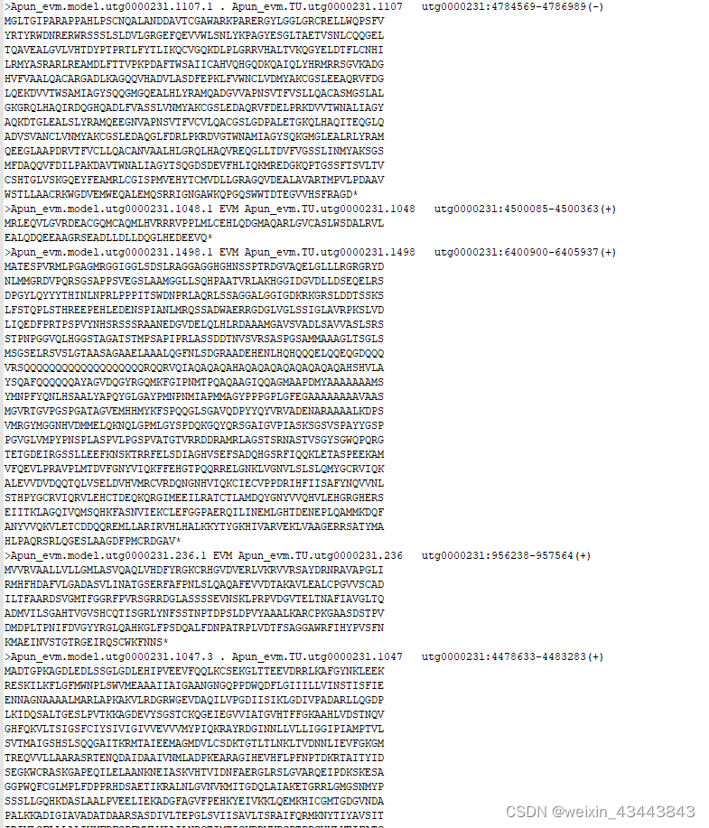 新手写python脚本提取最长转录本序列2.0_制作最长转录本的注释文件和蛋白fasta-CSDN博客
