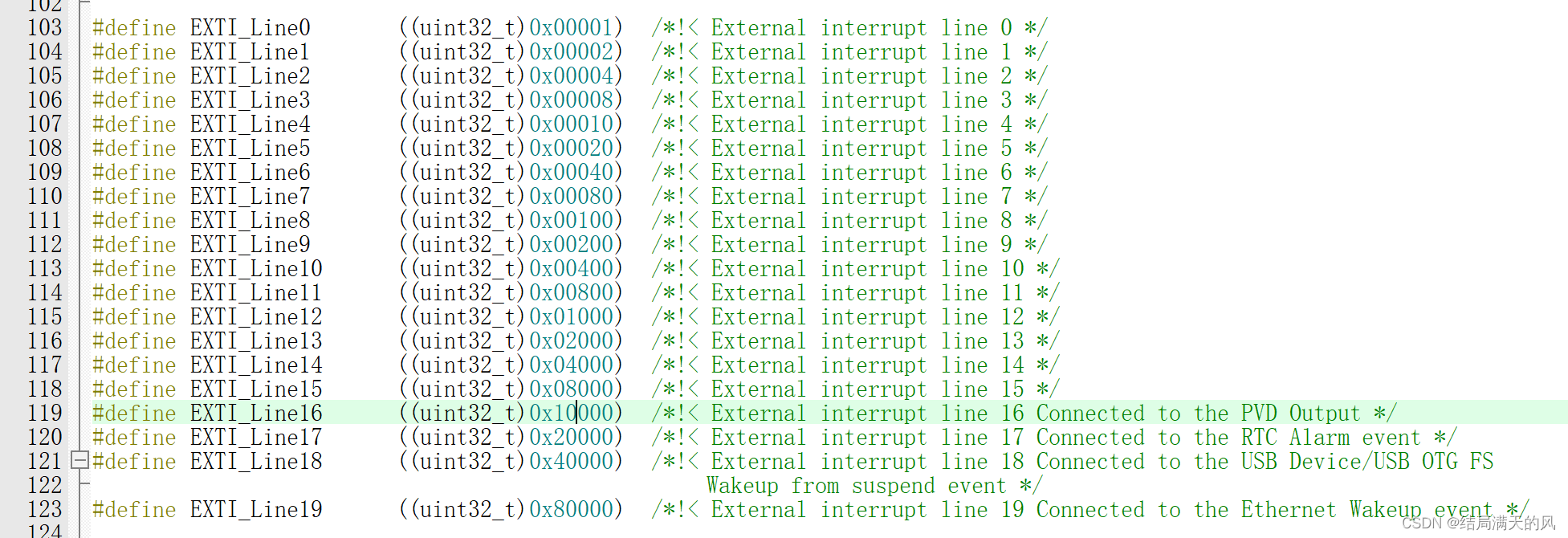STM32EXTI与NVIC初始化及中断服务函数详解-CSDN博客