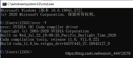 安装PyTorch-GPU版本+CUDA+CUDNN+Win10(显卡GeForce MX450)+Anaconda（最新版）_geforce mx450对应cuda-CSDN博客