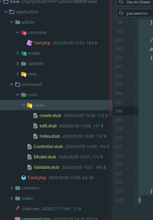 thinkphp 基于cli命令行模式 实现一键CRUD操作_thinkphp可以一键curd吗-CSDN博客