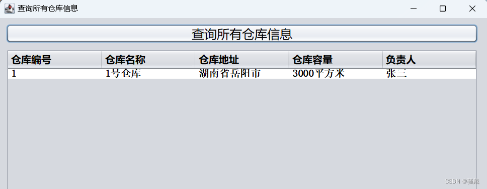 仓库管理系统【guiswingmysql】（java课设）javagui实现仓库管理系统 Csdn博客