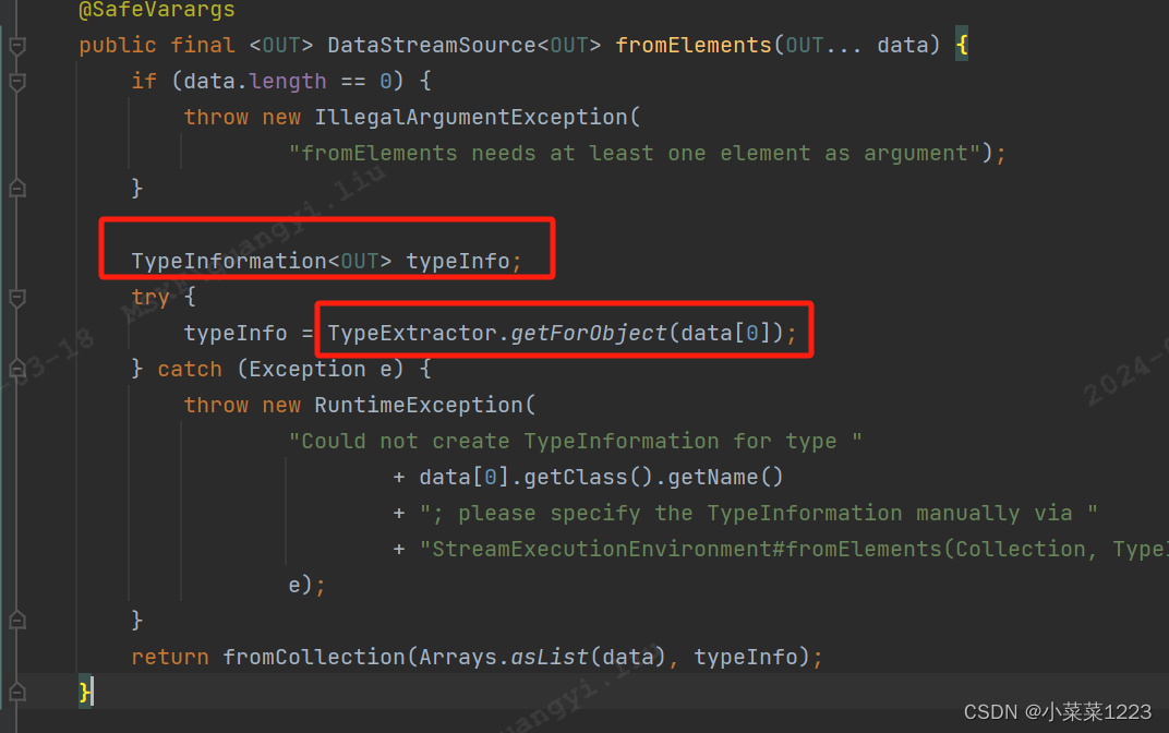 java Flink（四十二）Flink的序列化以及TypeInformation介绍（源码分析）_flink typeinformation-CSDN博客