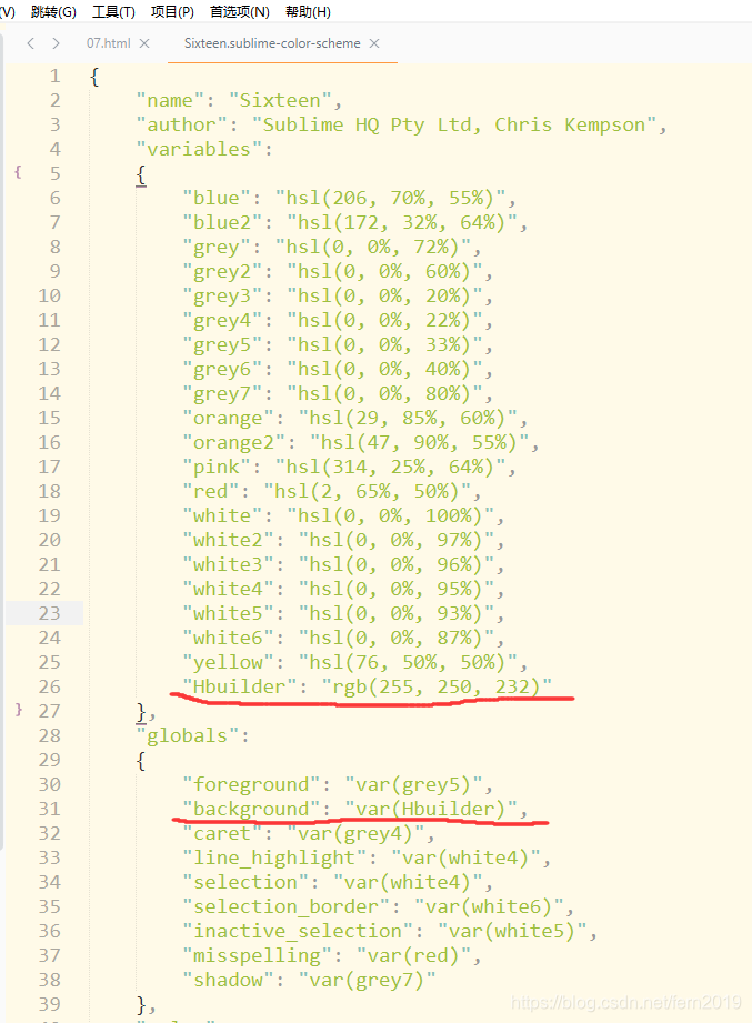 更改sublime_text主题、背景配色_sublime背景图片-CSDN博客