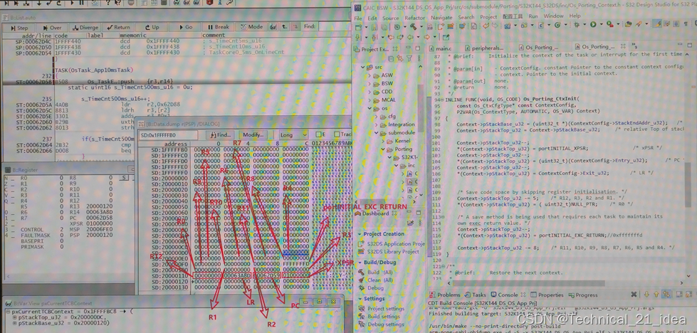 ARMv7-M异常栈帧分析_arm v7 异常分析-CSDN博客