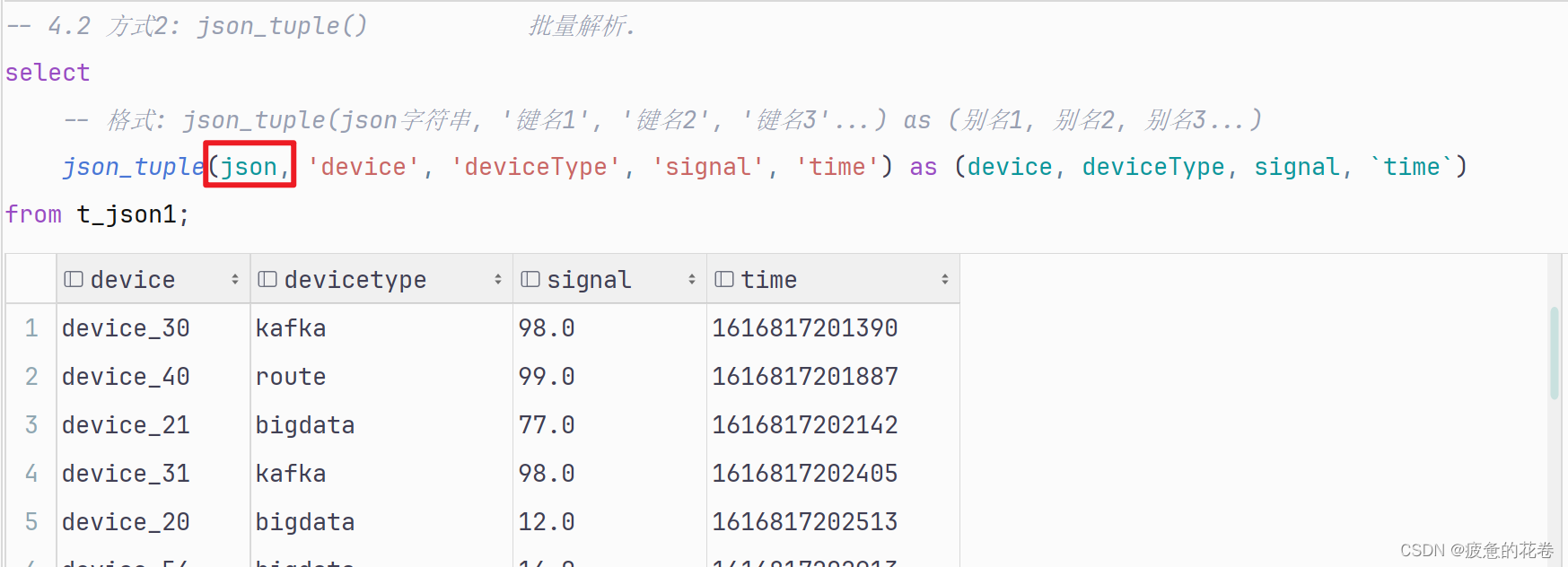 HiveSQL基础命令04_floor hivesql-CSDN博客