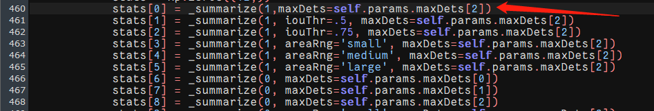 关于COCO数据集评价参数设置_maxdets-CSDN博客