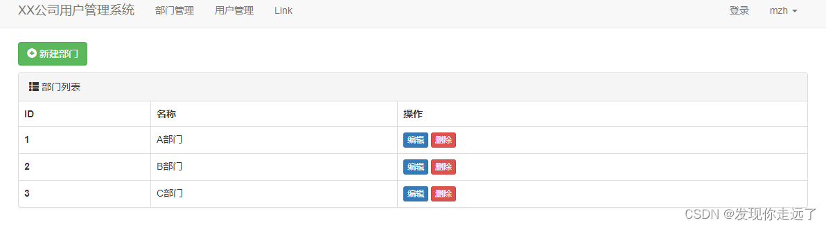 【django 网页web开发】08 实战项目：部门和员工管理系统（01）（保姆级图文）python 开发人资管理系统 Csdn博客