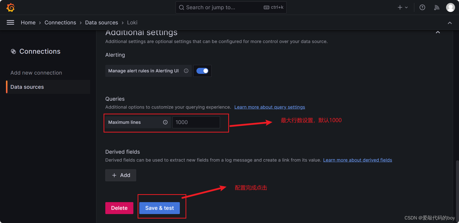 日志收集系统-LPG&docker搭建_data source connected, but no labels received. ver-CSDN博客