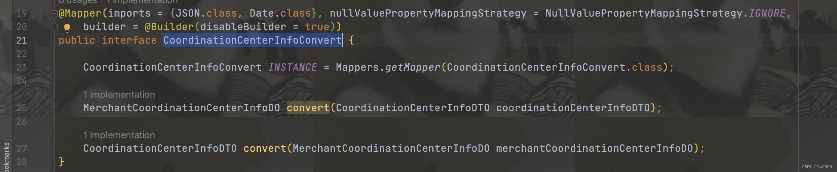 解决idea使用mapstruct接口找不到生成的实现类mapstruct找不到 Csdn博客 1456