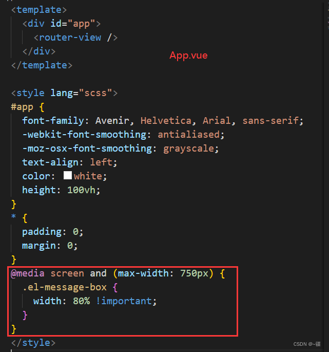 Elementui中MessageBox弹框优化兼容移动端_手机打开element的messagebox弹框位置如何居中-CSDN博客